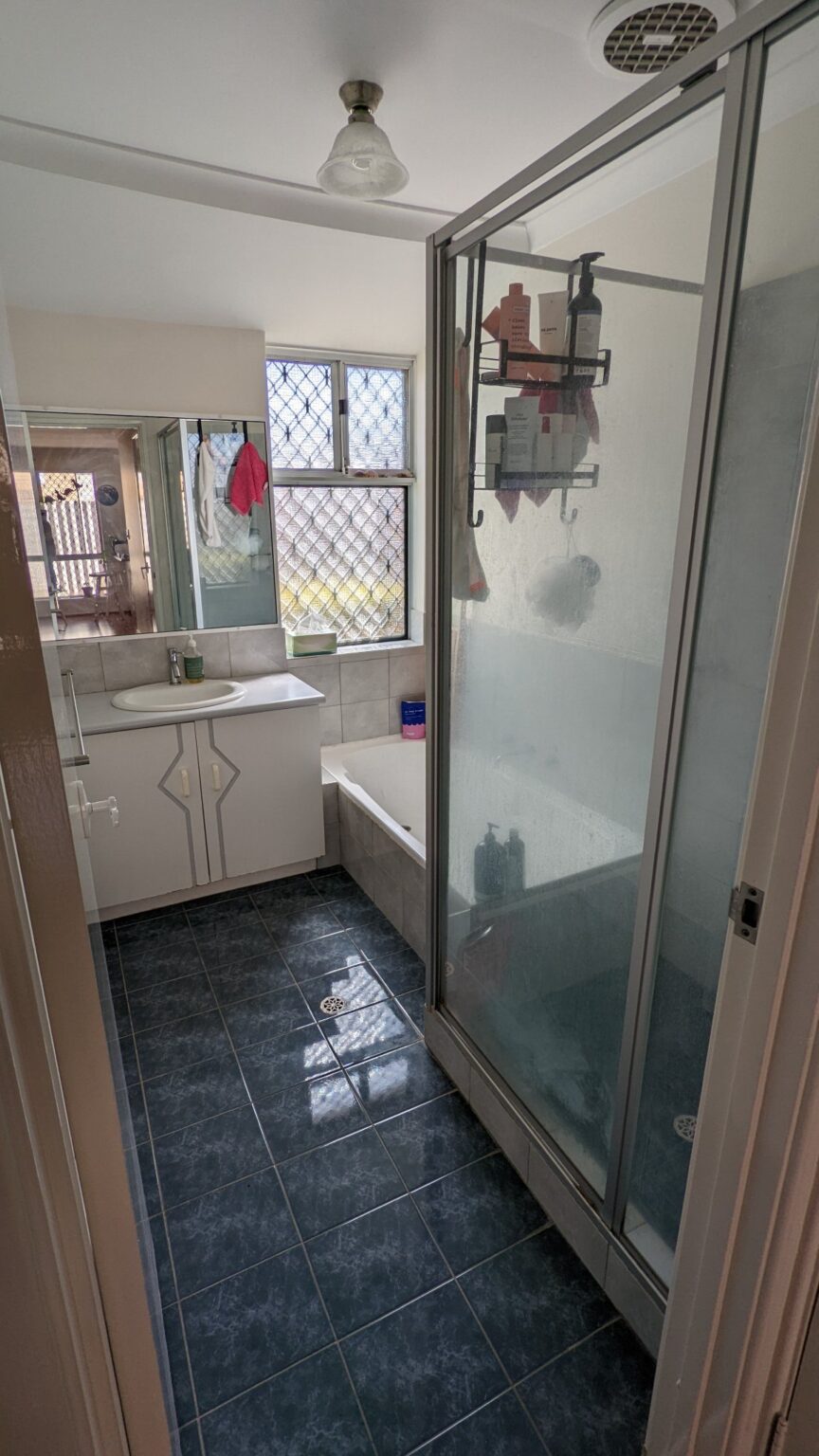 Before and After - Wet Rooms - On The Ball Bathrooms