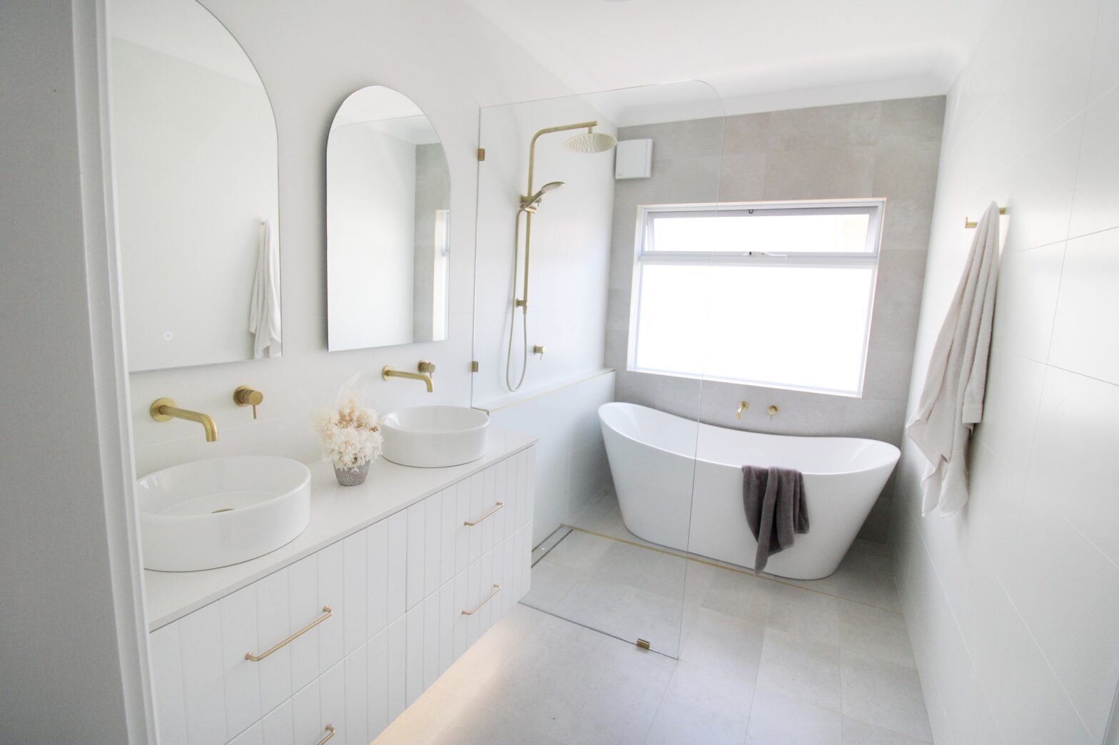 Before and After - Wet Rooms - On The Ball Bathrooms