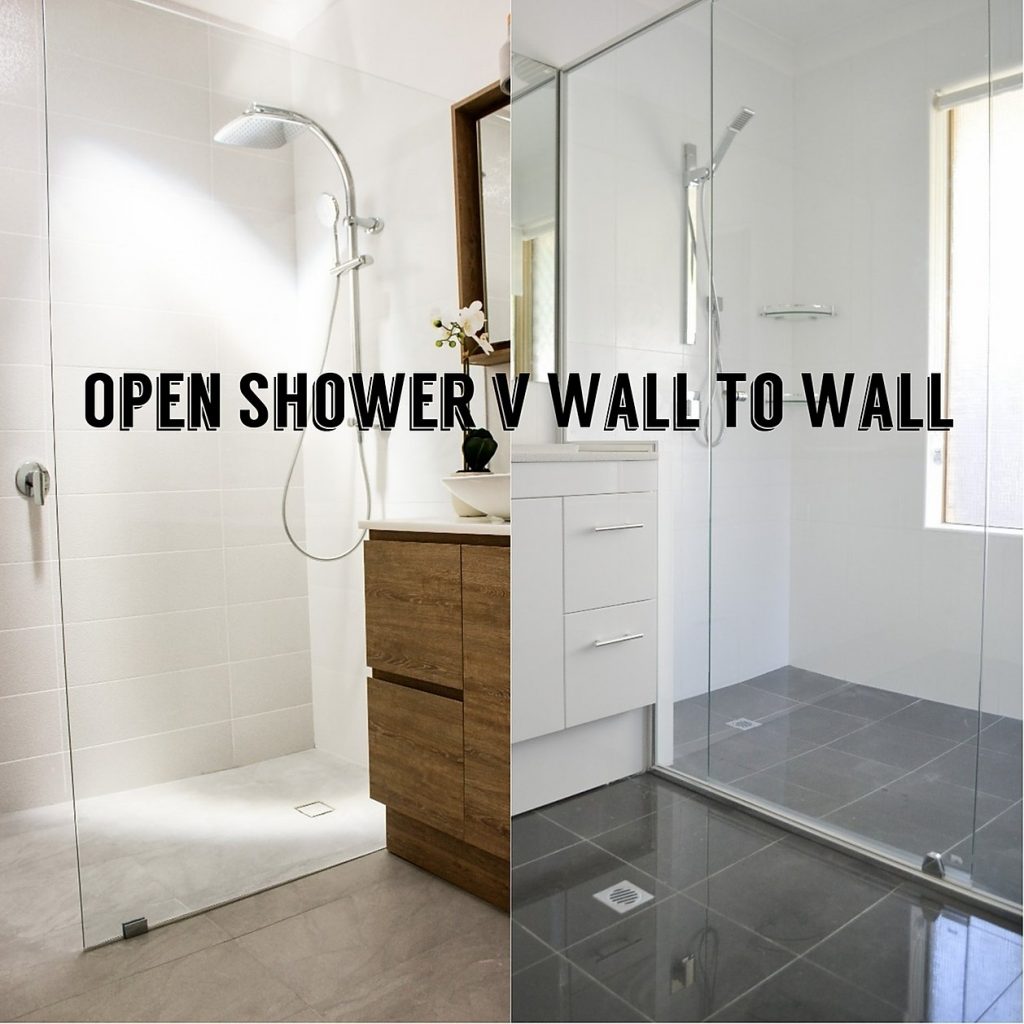 Frosted V Transparent (Shower Screens) - On The Ball Bathrooms