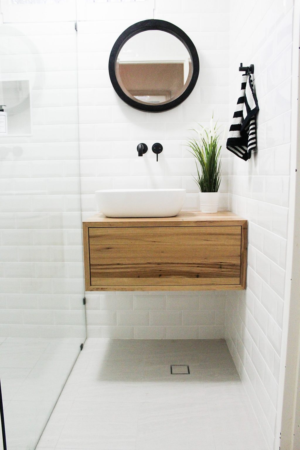 Before and After - Walk In Shower - On The Ball Bathrooms