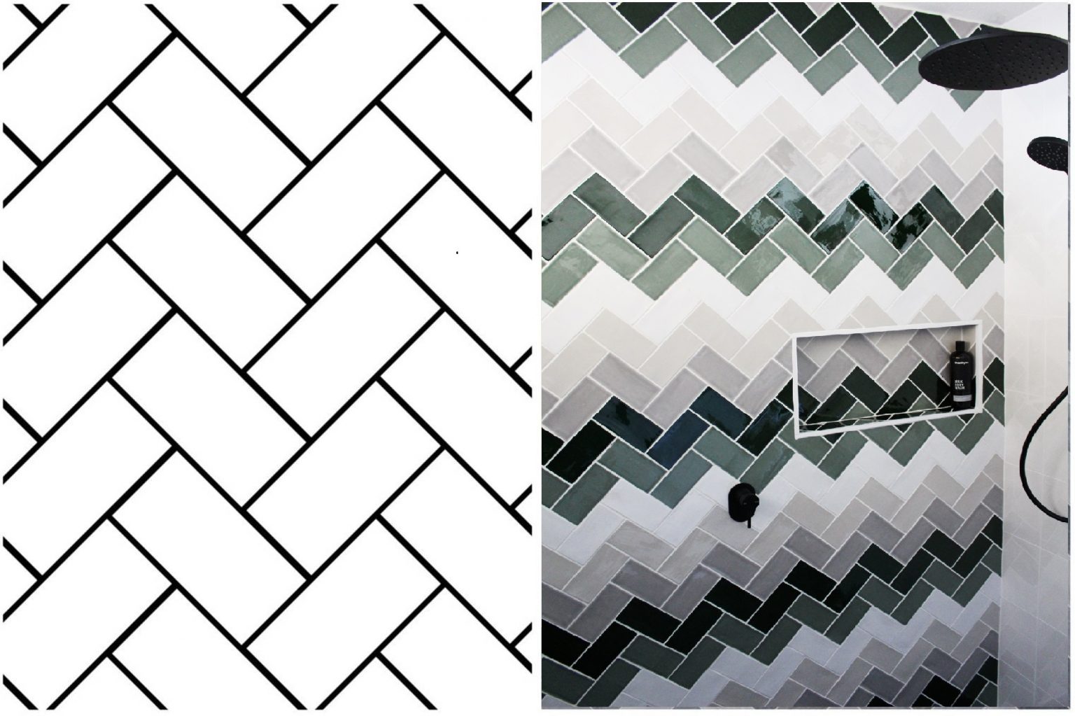 Tile Patterns and Shapes Guide - On The Ball Bathrooms
