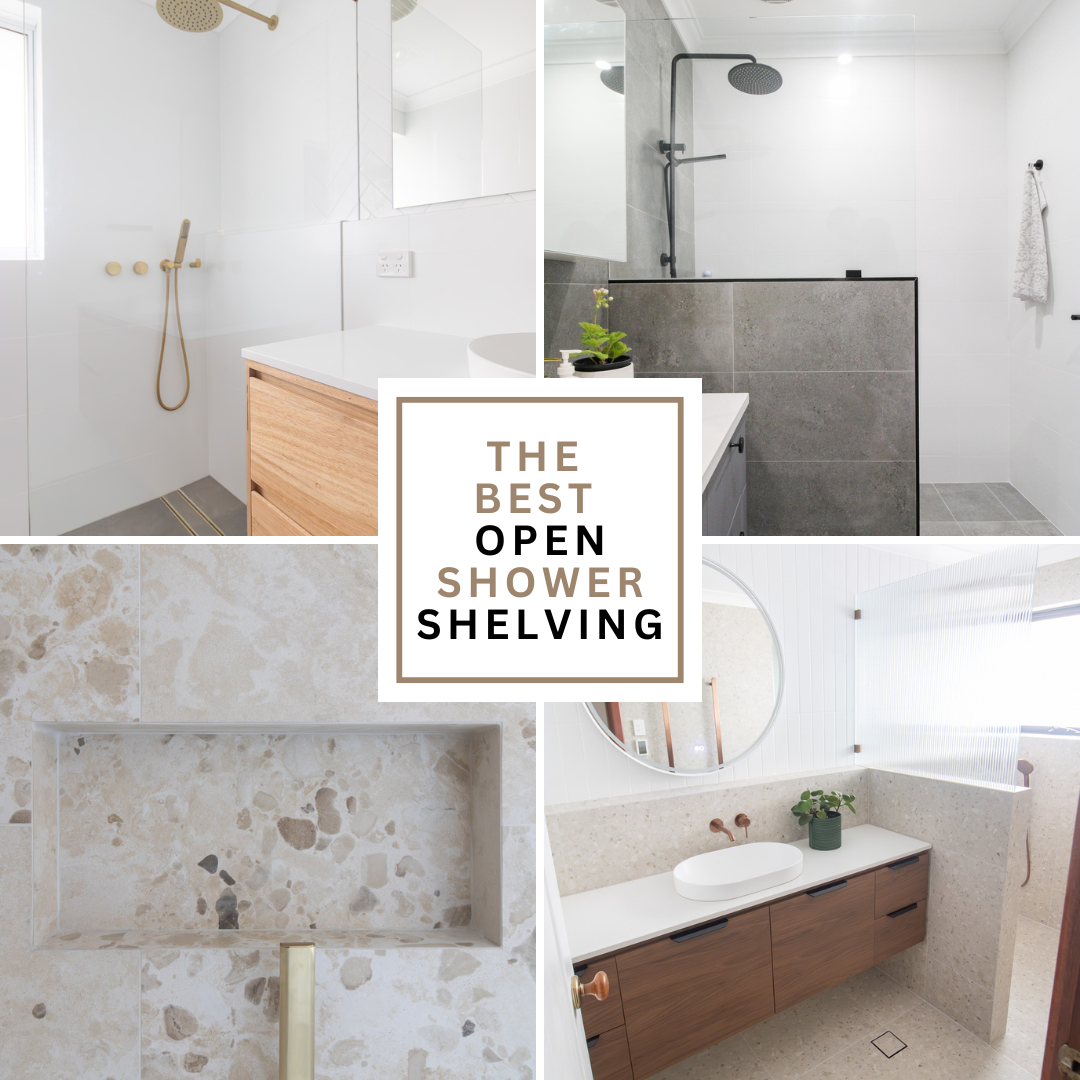 The Best Shelving For Walk In Showers - On The Ball Bathrooms